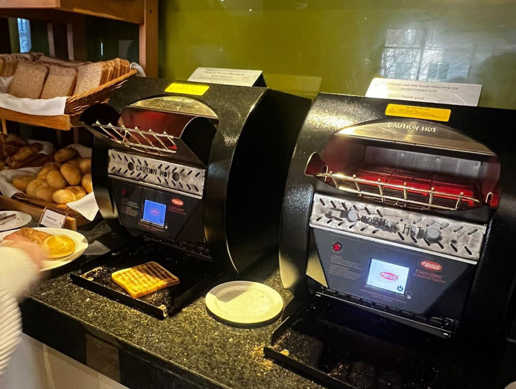 London hotel boosts breakfast output after upgrading toaster setup