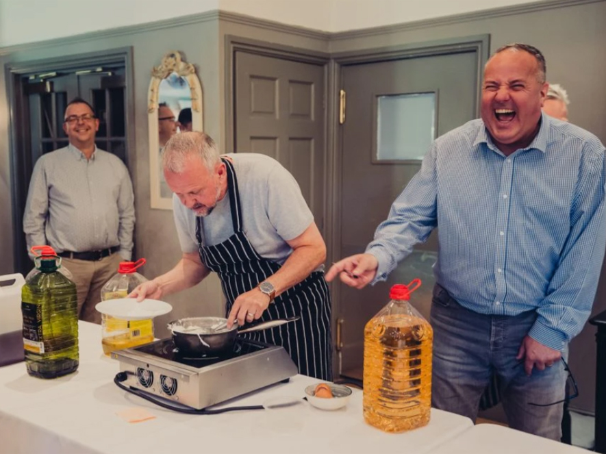 "I’ve worked in kitchens for years and years - it becomes addictive"