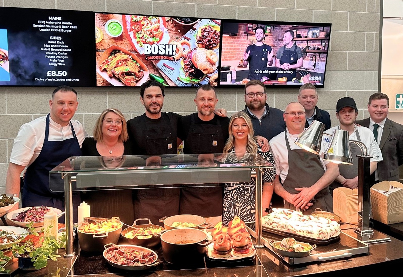 Eurest teams up with Bosh! for new plant-based menu