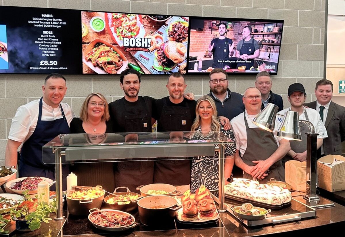 Eurest teams up with Bosh! for new plant-based menu