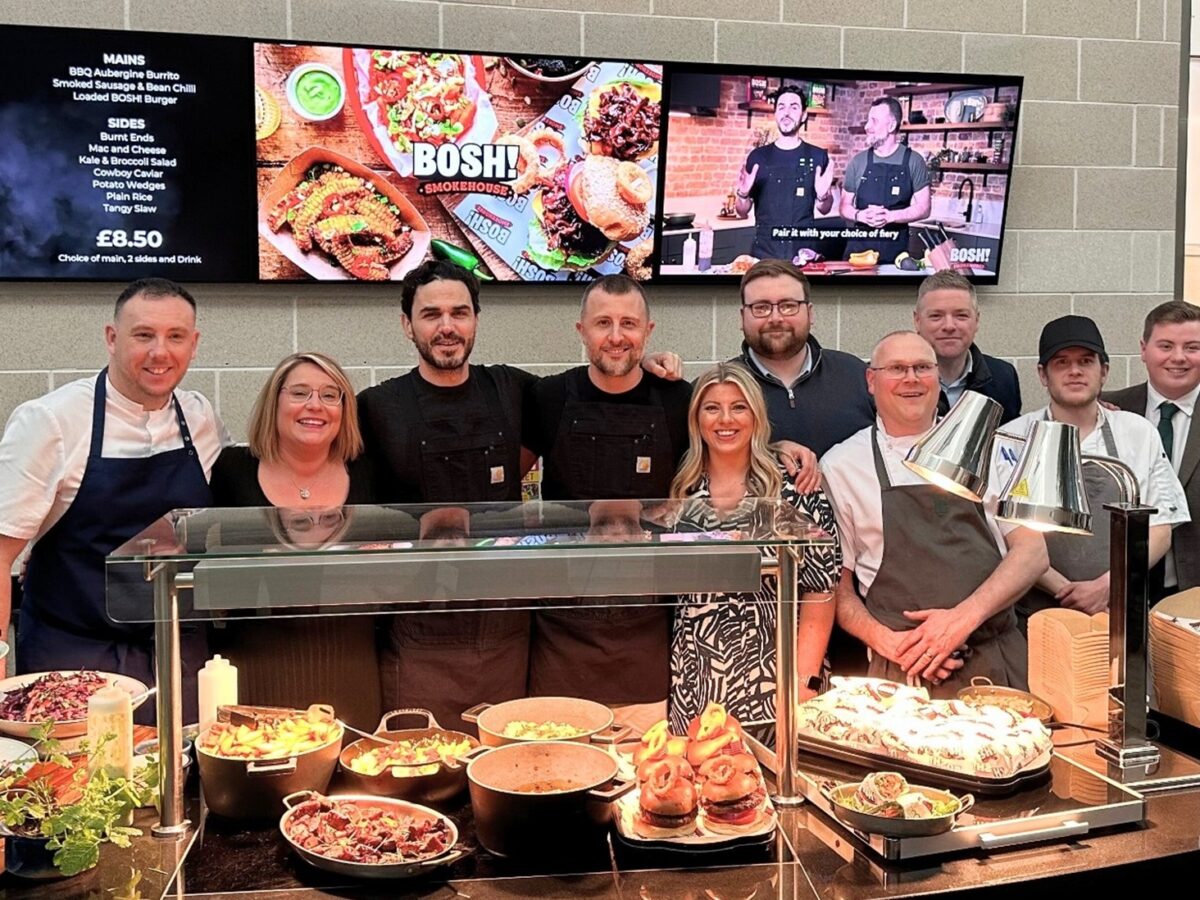 Eurest teams up with Bosh! for new plant-based menu