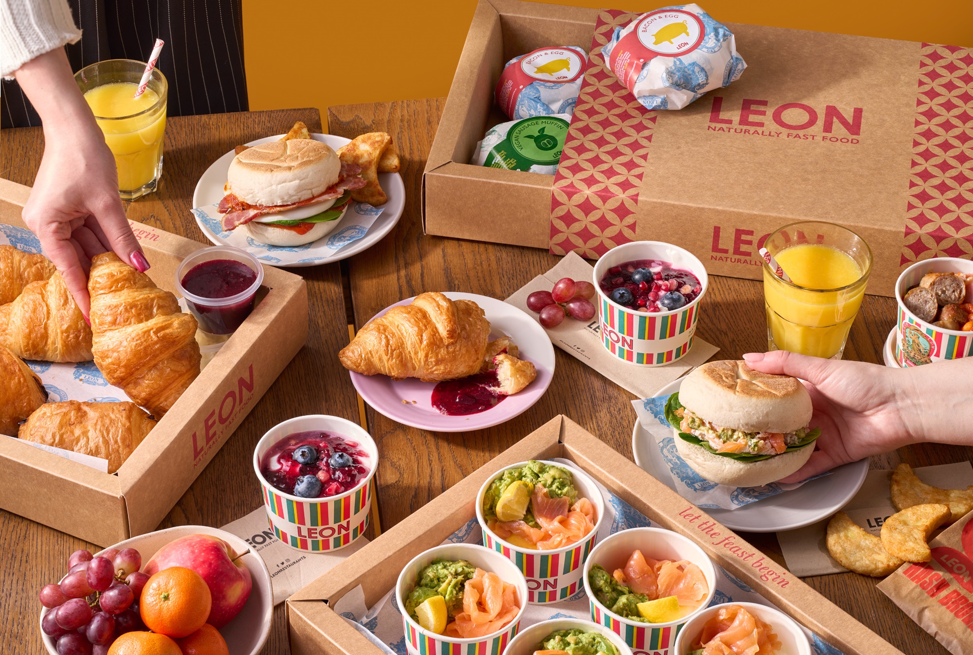 Leon partners with Just Eat for Business for summer salad deliveries