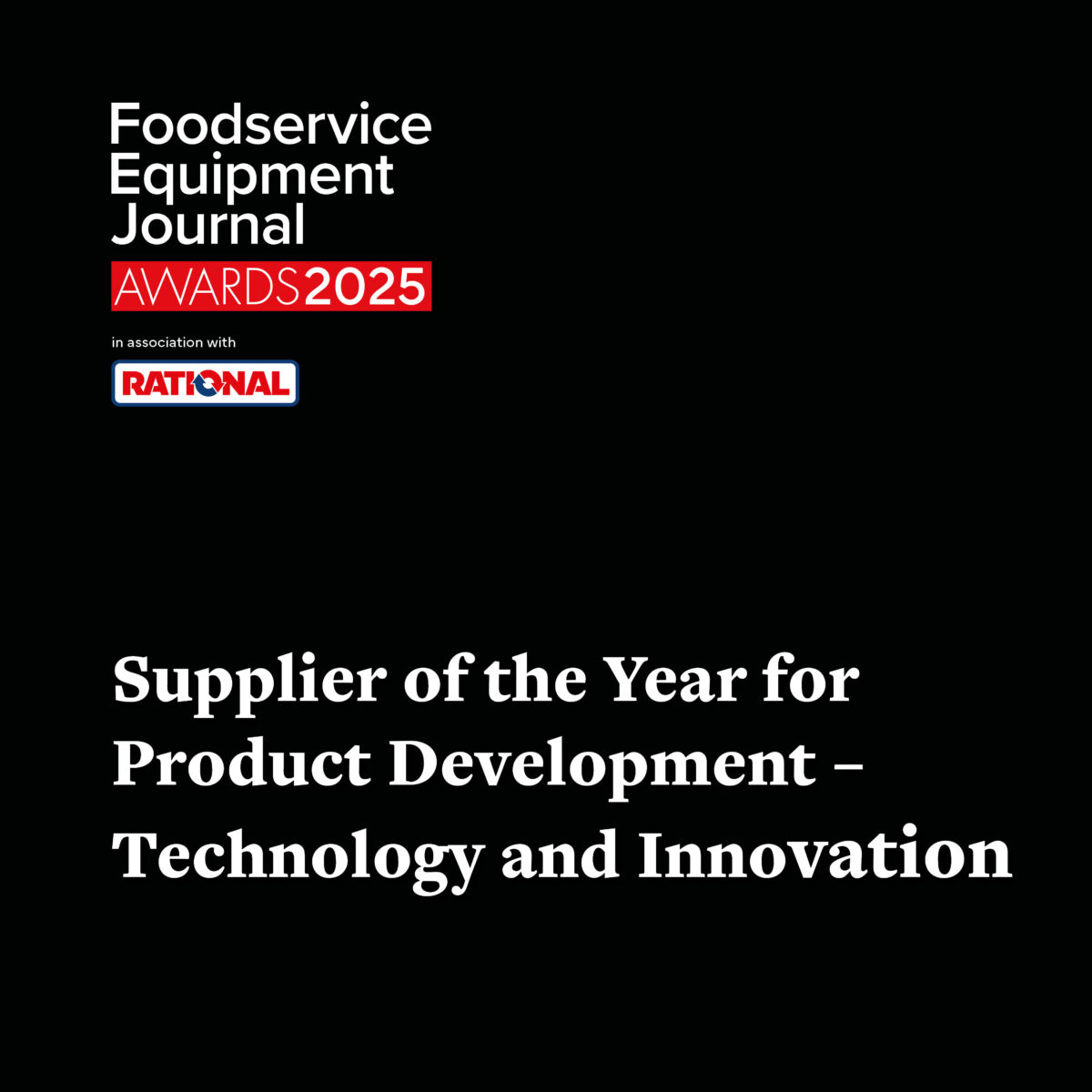 FEJ AWARDS 2025 SHORTLIST: Supplier of the Year for Product Development ...
