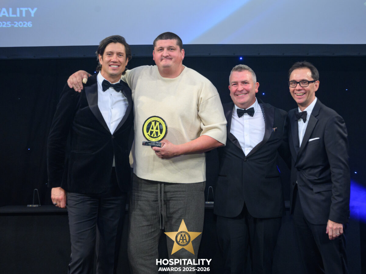 REVEALED: All of the AA Hospitality Awards 2025 winners