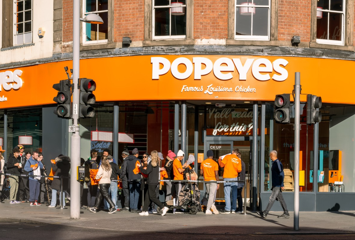 Popeyes UK opens milestone 100th store